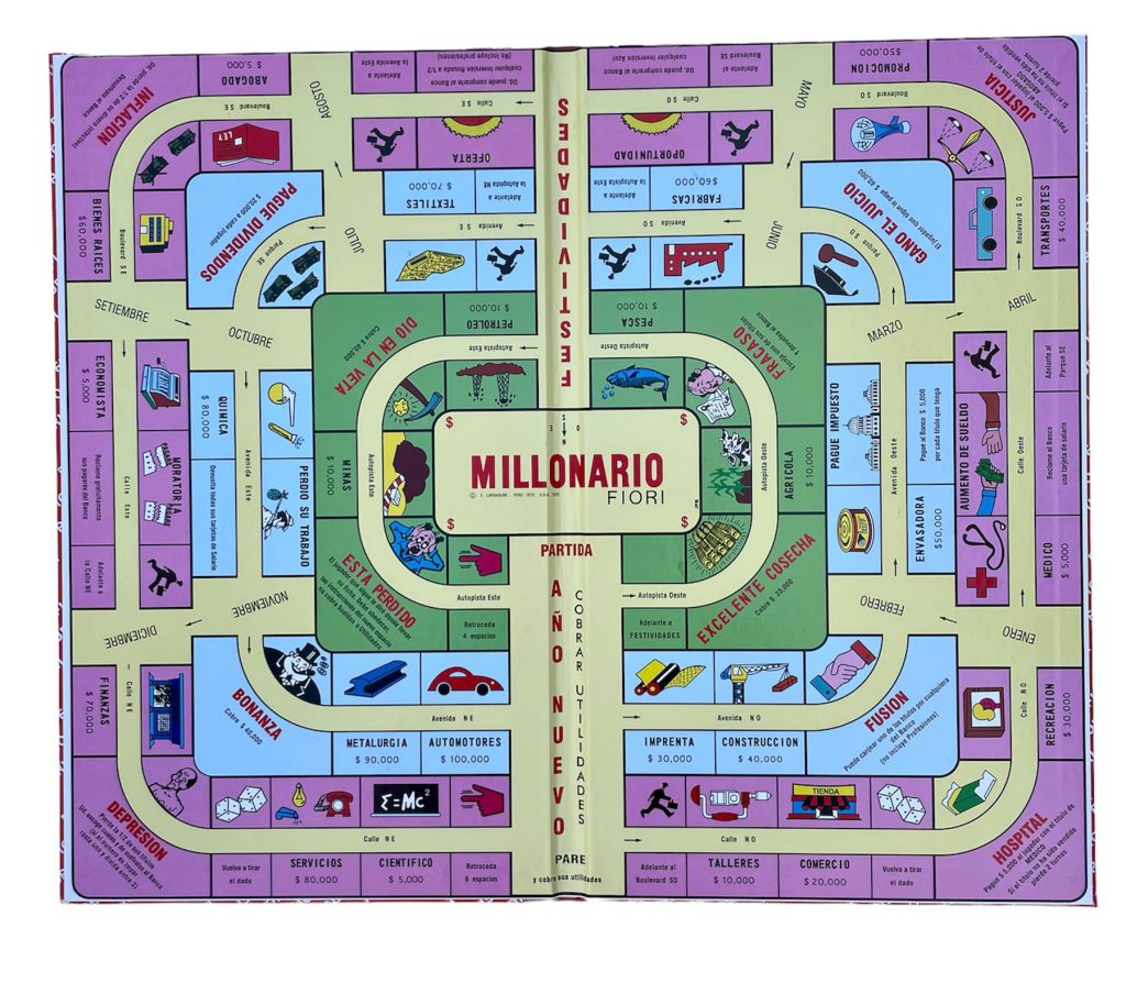 Juego de Mesa Millonario + Monopoly – La Vieja