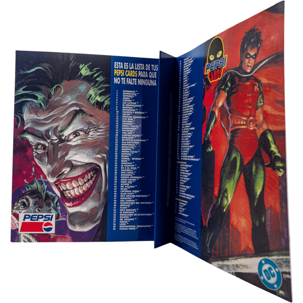 Album Pepsi Card DC SOLO ÁLBUM – La Vieja