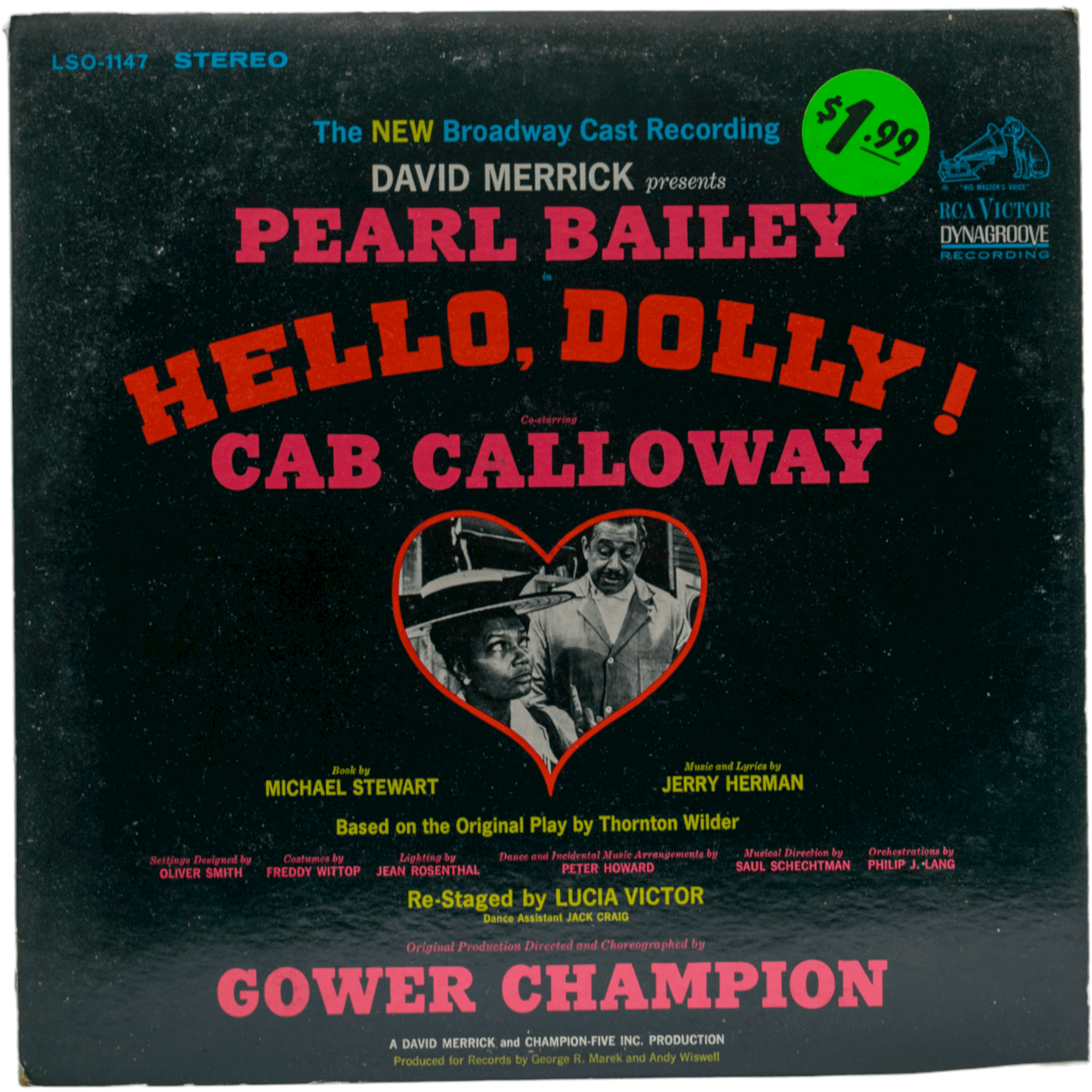 David Merrick Presents Pearl Bailey – Hello, Dolly! – The New Broadway ...
