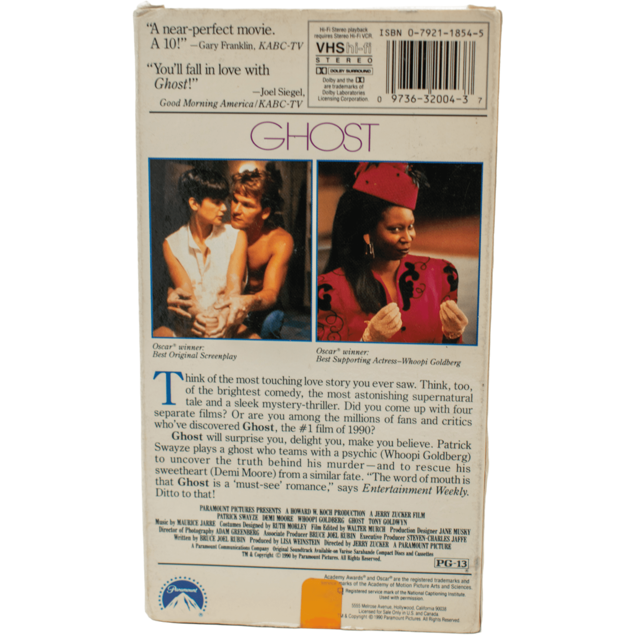 VHS Ghost Año 1990 – La Vieja