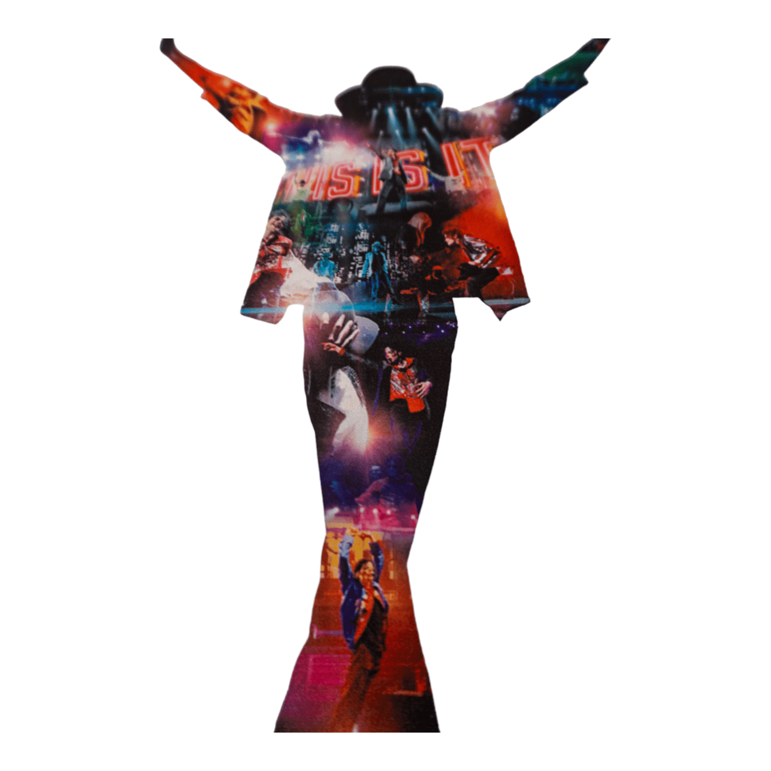 Chapa Michael Jackson (This is it) – La Vieja