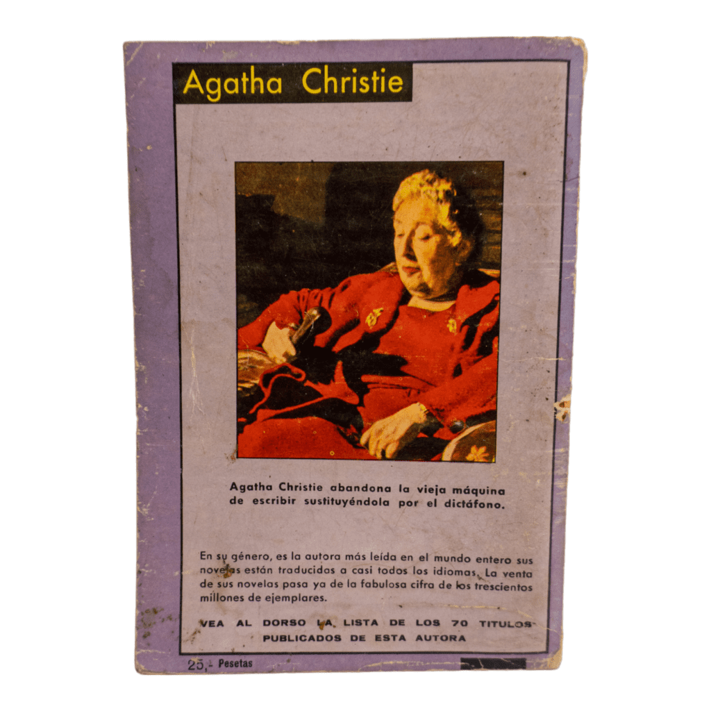 Pack 6 libros variados de Agatha Christie originales – La Vieja