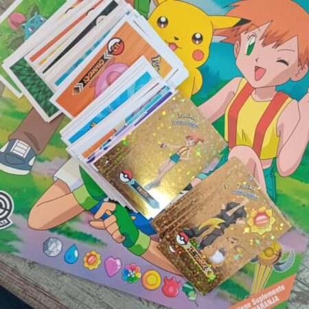 Album Pokémon Tapa Blanda + Set completo figuras a pegar – La Vieja