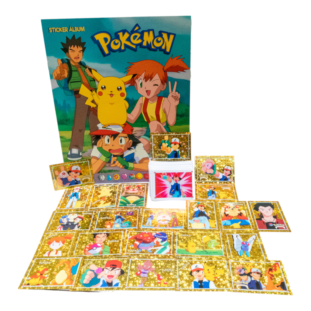 Album Pokémon Tapa Blanda + Set completo figuras a pegar – La Vieja