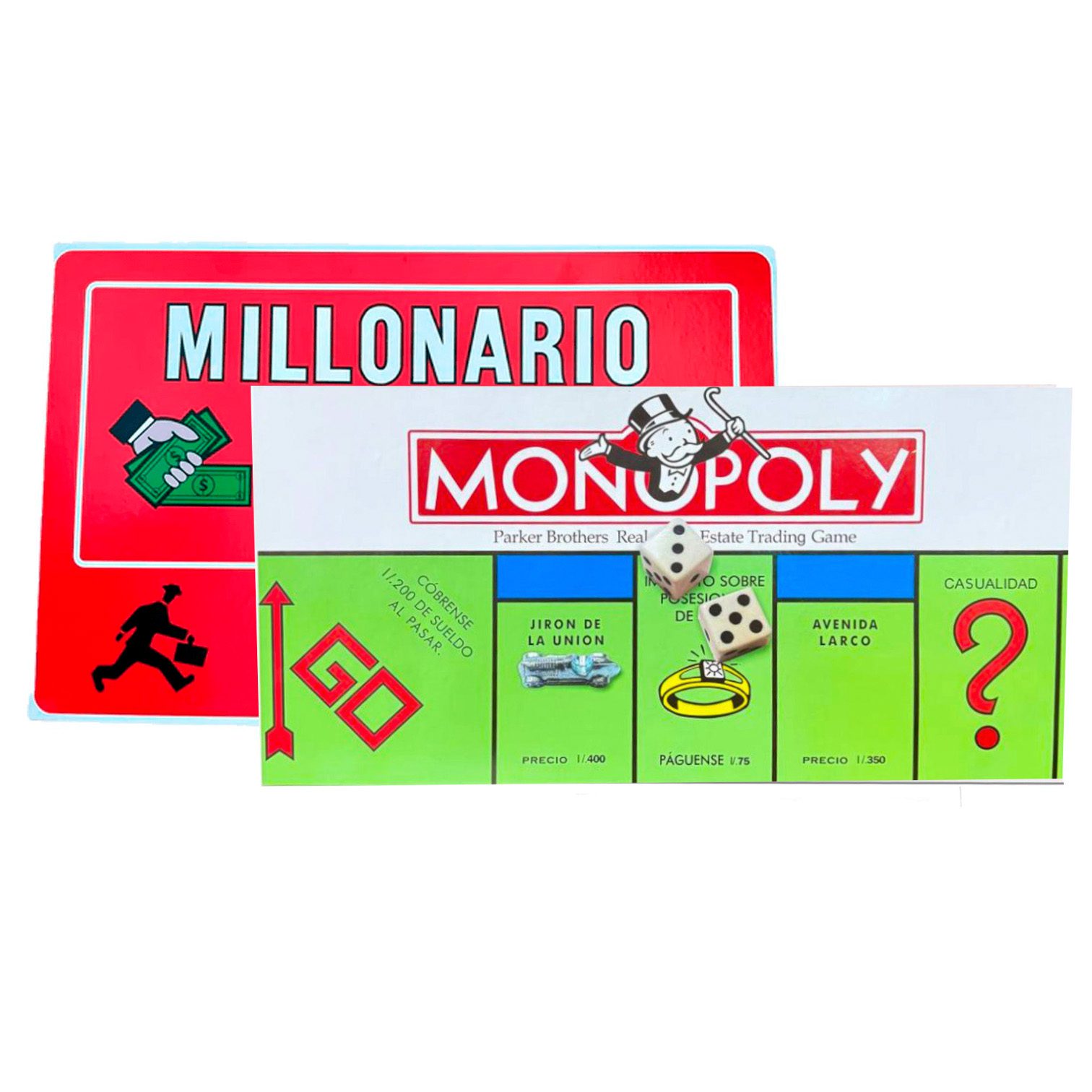 Juego de Mesa Millonario + Monopoly – La Vieja
