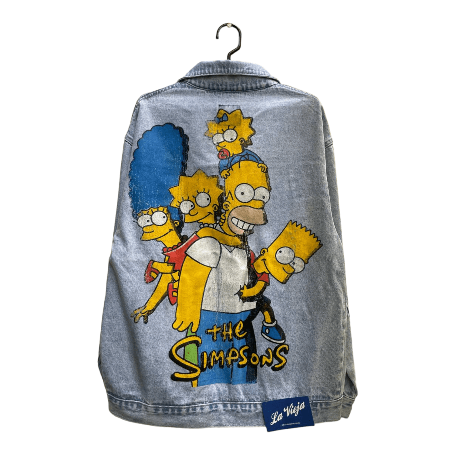 Casaca Jean Simpsons – Celeste Claro – La Vieja