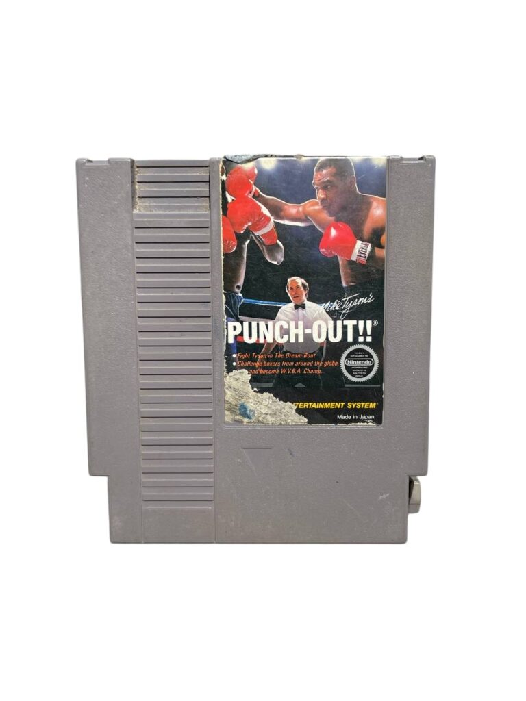 Cassette de Super Nintendo ‘Punch Out’ – La Vieja