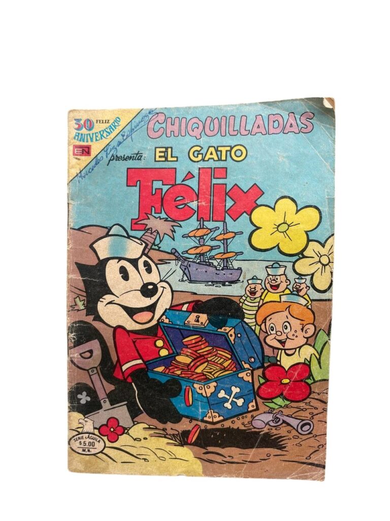 Cómic Chiquilladas El gato Félix – La Vieja