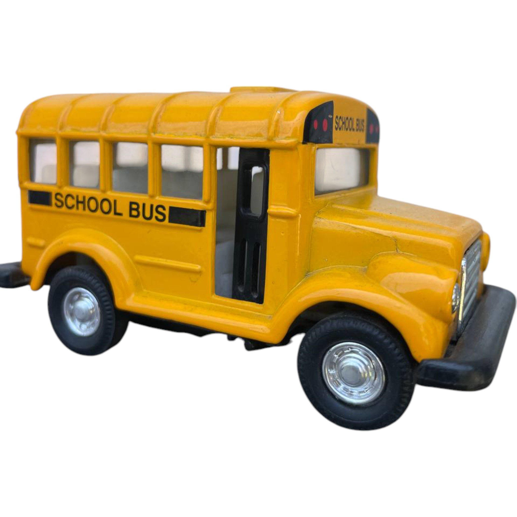 Bus Escolar Metálico a Escala – La Vieja