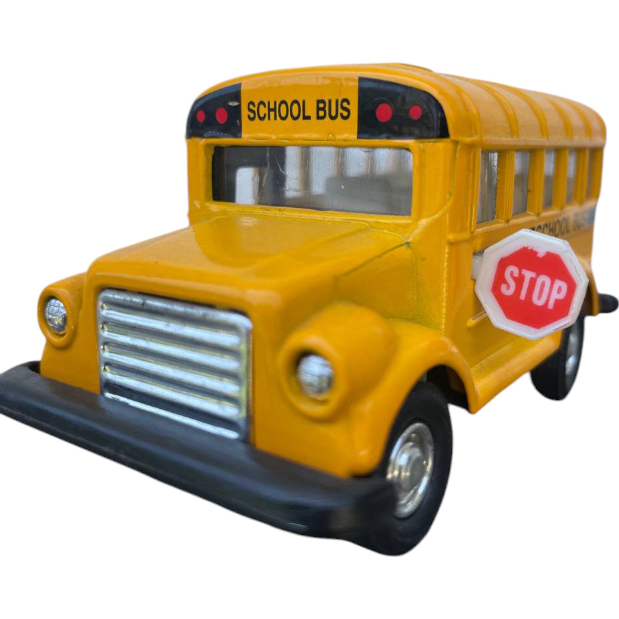 Bus Escolar Metálico a Escala – La Vieja