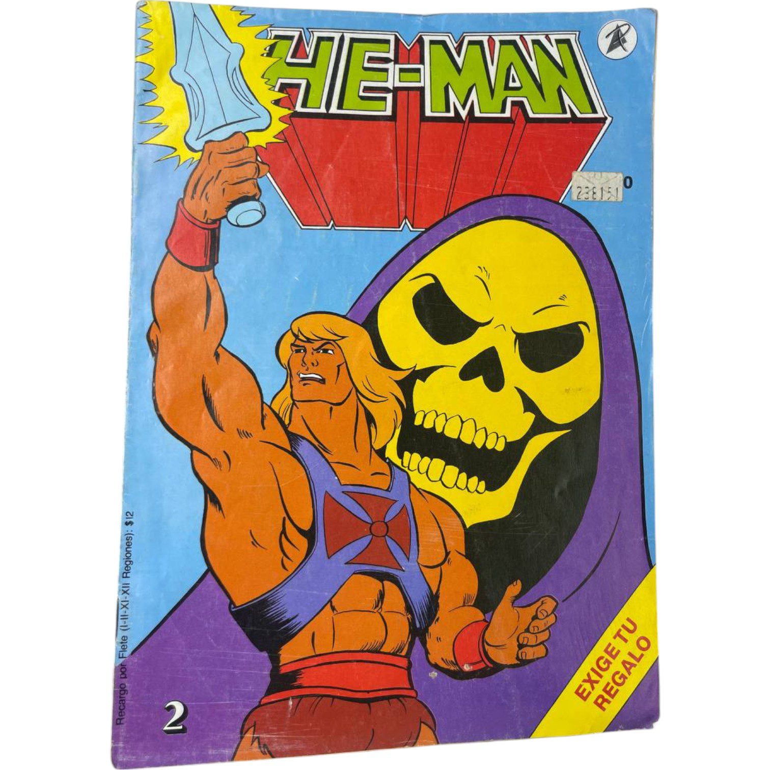 Cómic Original He Man 1986 Número 2 – La Vieja