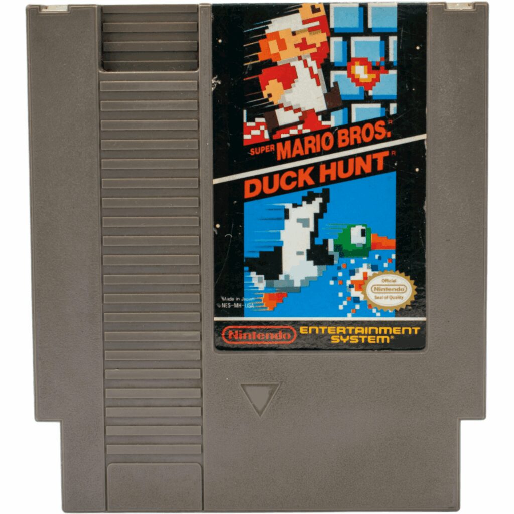 Consola Nintendo NES Original – Completa con Accesorios (1985) + Casete ...