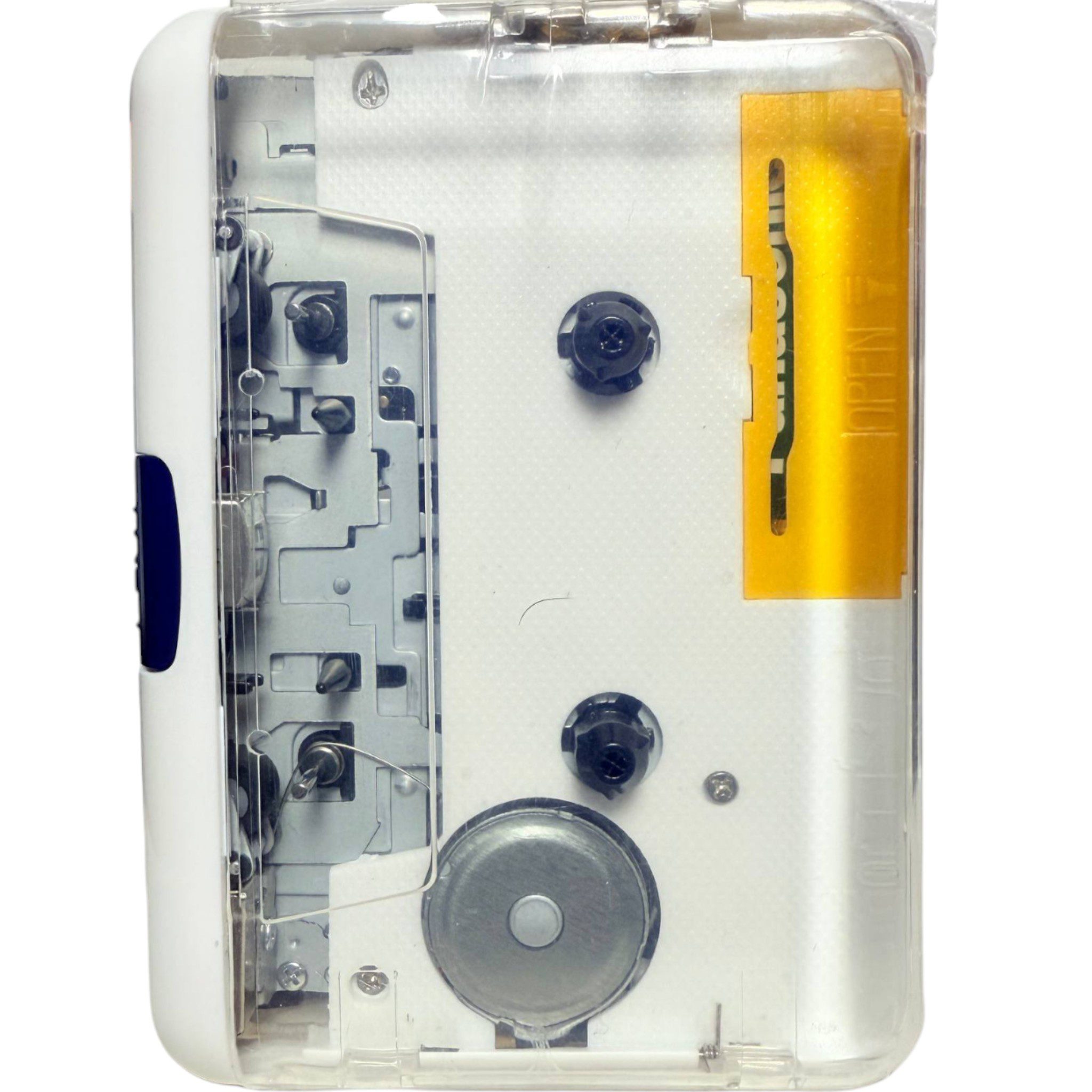 Walkman Transparente Funcionando – La Vieja
