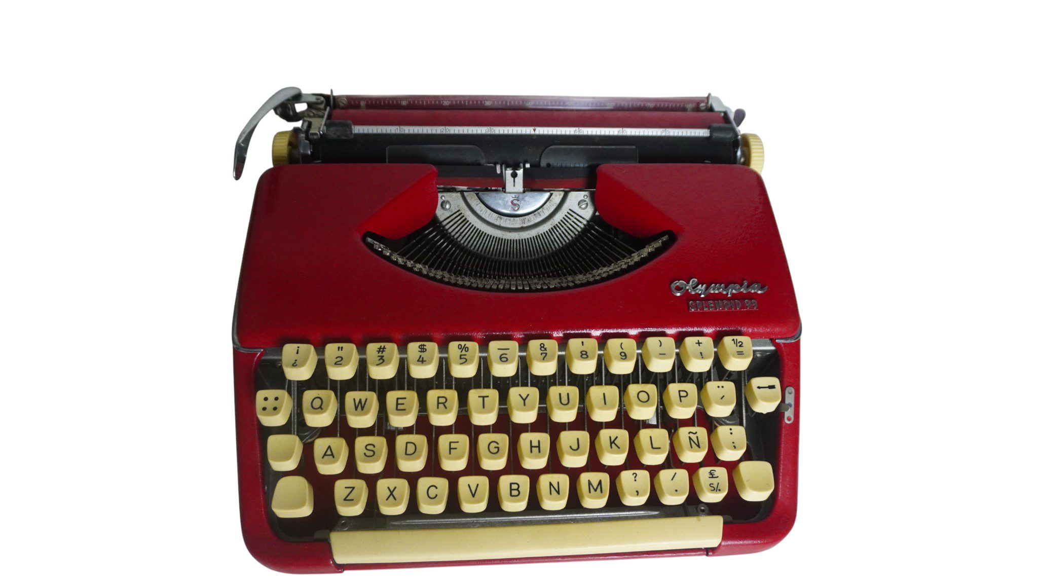 Máquina de Escribir Olympia Splendid 99 1960 – La Vieja