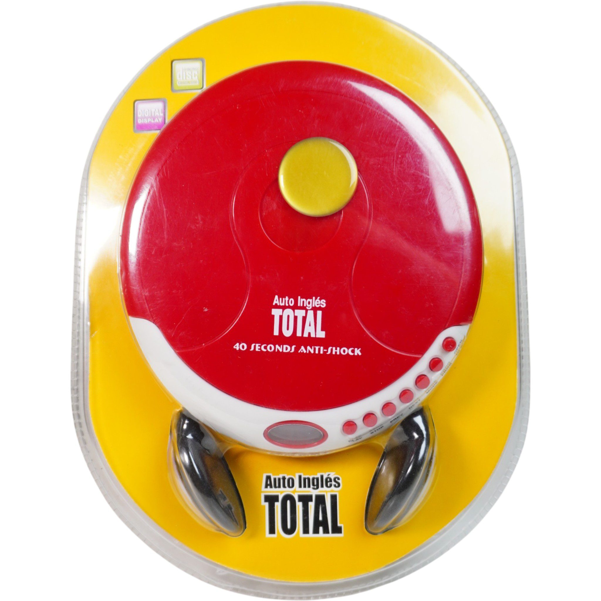 Discman “Auto Inglés Total” – 40 Seconds Anti-Shock (Nuevo en Blíster ...
